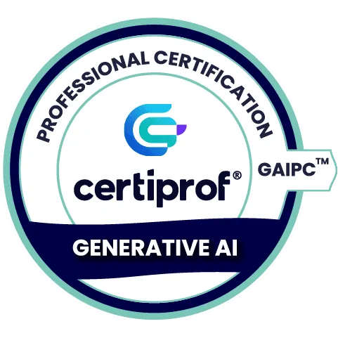 Generative AI Artificial Intelligence Professional Certification CertiProf / SLProcess